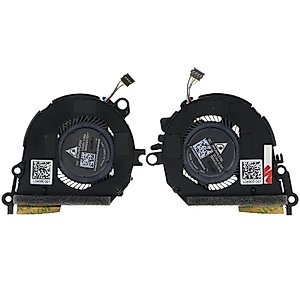 Replacement TRADOCK Left & Right CPU Cooling Fan L04886-001 L04885-001 for HP Spectre X360 13-AE 13T-AE000 13-AE000 ND55C03-17D17 ND55C03-17D16