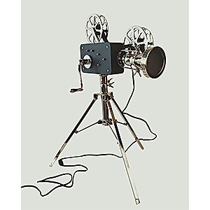 HomeRoots Silver Aluminium Movie Projector Aluminum Model