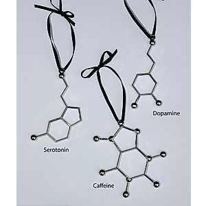 Anatomology Dopamine Molecule Ornament