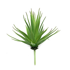 EBUYOM 2 PCS Artificial Succulents Plants Real Touch Lifelike Succulants Plants Faux Greenery Plants Garden DIY Home Office Decoration Ornament (Agave)