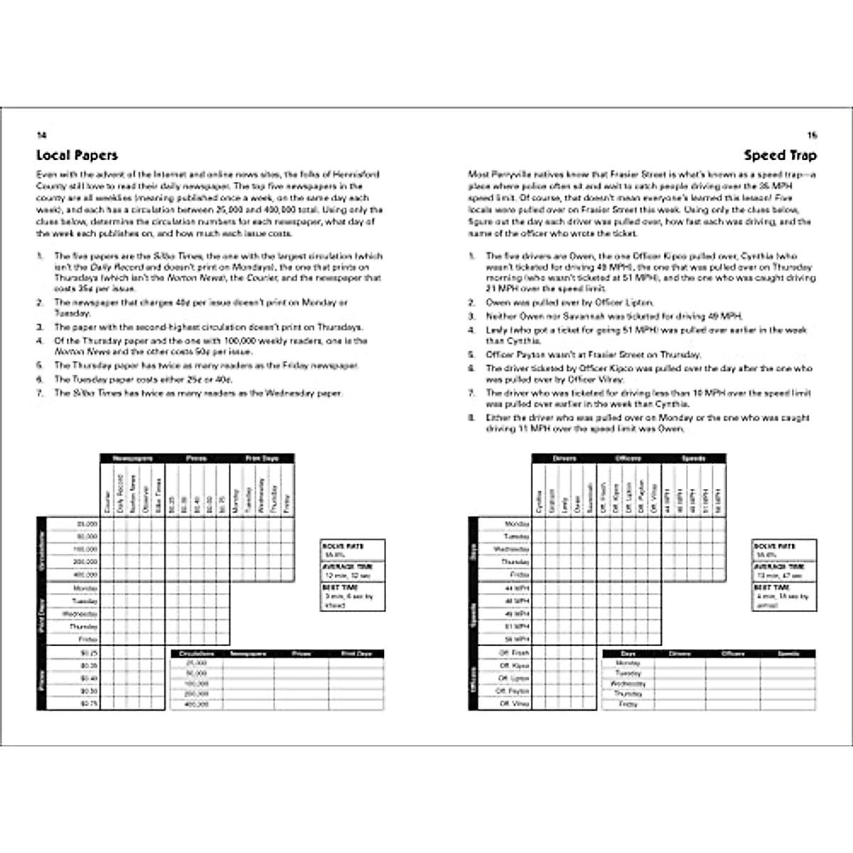 Puzzle Baron's Logic Puzzles: Hours of Brain-Challenging Fun!