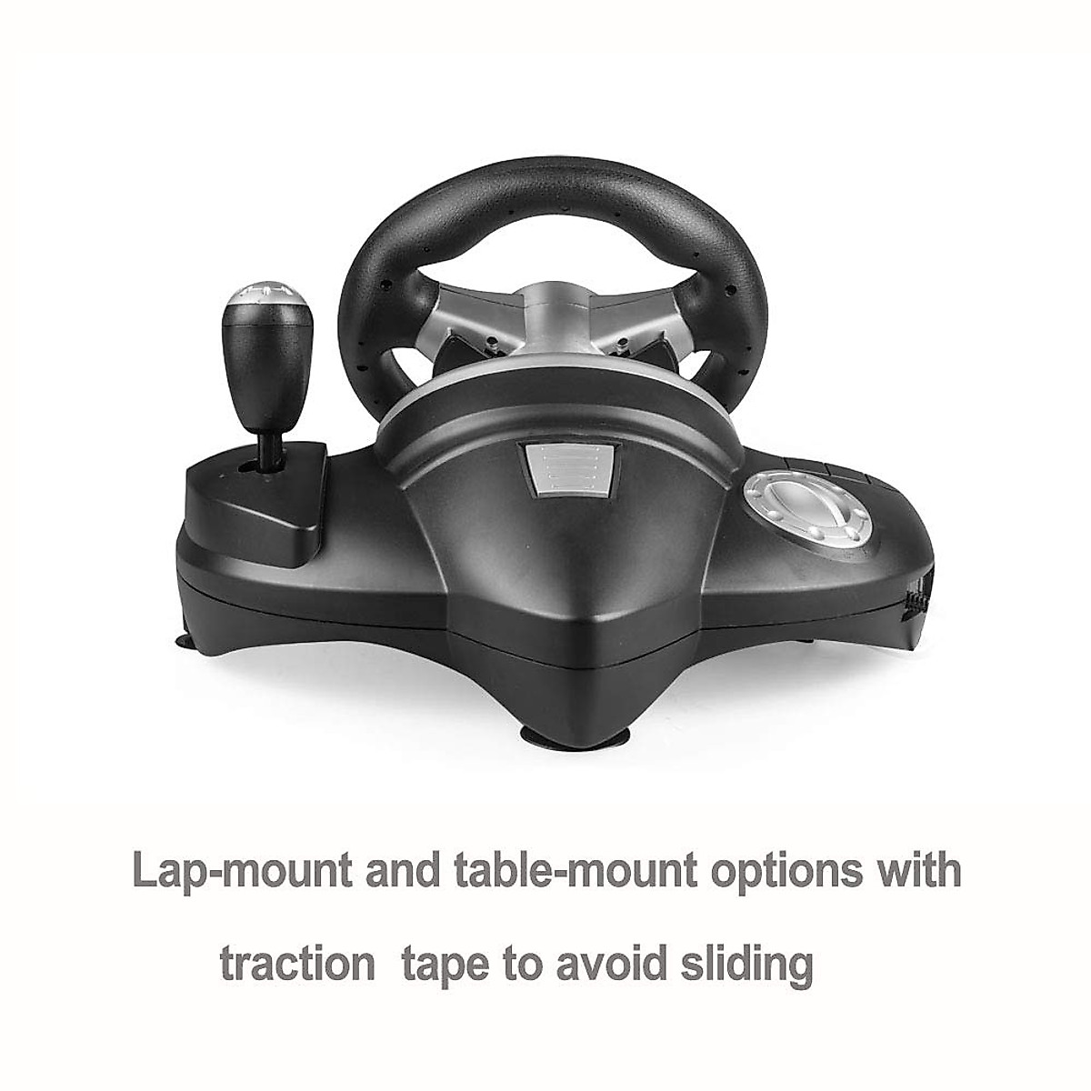 GAMEMON Racing Wheel Compatible With Xbox one Xbox360 PS4 PS3Nintendo Switch PC-USB Android With Gear and Pedal