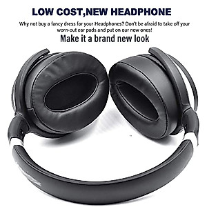 HD4.50bt Ear Pads Cushion Replacement Earpads Compatible with Sennheiser HD 4.50BT, HD 4.50, HD 4.50BTNC, HD 4.50SE, HD 4.40BT, HD 4.30G, HD 4.20S, HD 458BT, HD 450, HD 400S, HD 350BT Headset