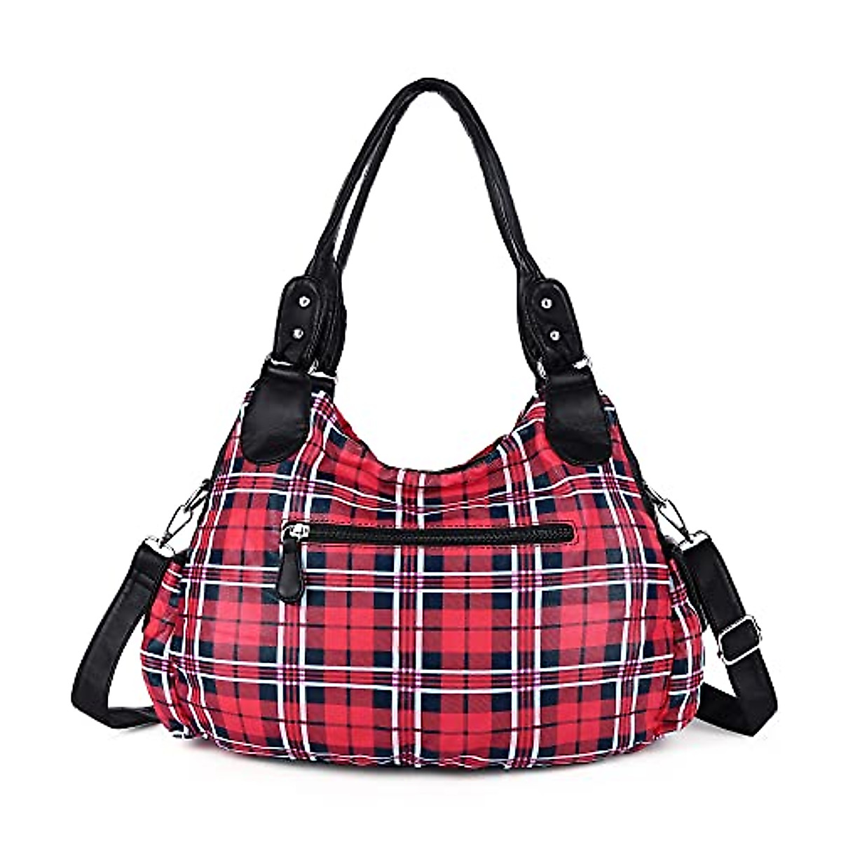 Angel Kiss Women Handbags Shoulder Bags Washed Leather Satchel Tote Bag Mutipocket Hobo Purse