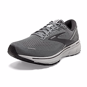 Brooks Men's Ghost 14 Neutral Running Shoe - Grey/Alloy/Oyster - 8.5 Medium