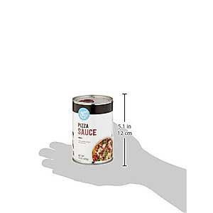 Amazon Brand - Happy Belly Pizza Sauce, 15 Ounce