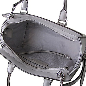 MICHAEL Michael Kors Selma Micro Stud Satchel, Color Pearl Grey