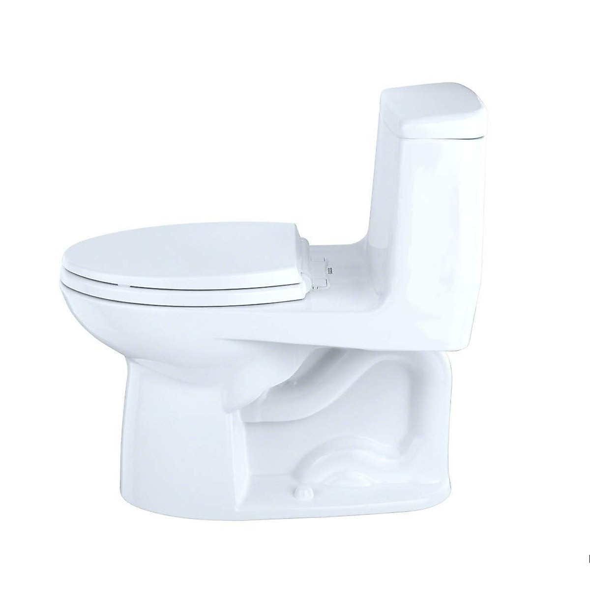 TOTO MS854114EL#01 Eco Ultramax ADA Elongated One Piece Toilet, Cotton White