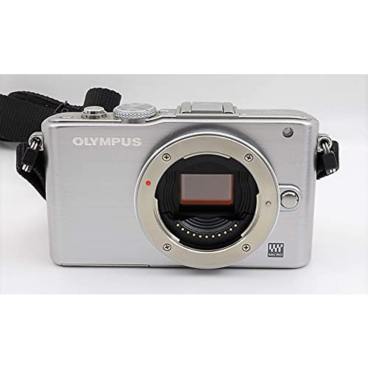 Olympus PEN E-PL3 14-42mm 12.3 MP Mirrorless Digital Camera with CMOS Sensor and 3x Optical Zoom (Silver) (Old Model)