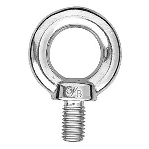 US STAINLESS Stainless Steel 316 5/8" Lifting Eye Bolt 5/8" UNC Marine Grade Pitch of 11