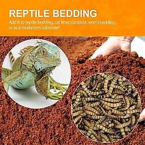 Hodiax Premium Coco Coir Brick, 11Lbs High Nutrinent Compressed Coconut Soil, OMRI 100% Organic Low EC & PH Balanced Potting Soil for All Plants Gardening, Hydroponics and Reptile Substrate (5KG)