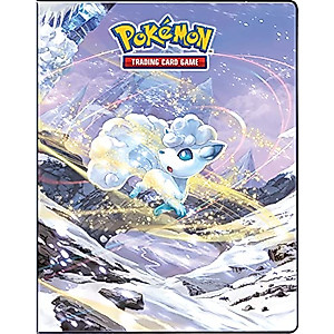 Ultra PRO - Pokémon Sword & Shield 9-Pocket Portfolio Featuring Lugia & Alolan Vulpix, Protect & Store up to 90 Standard Size Collectible Pokémon Trading Cards, Collectible Cards, and Gaming Cards