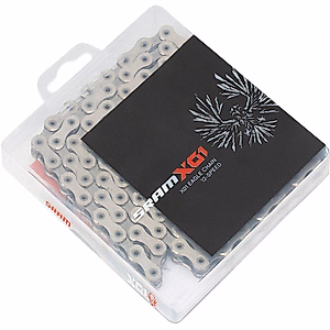 SRAM X01 Eagle Chain - 12-Speed, 126 Links, Silver