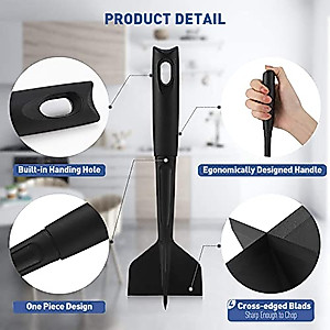 Meat Chopper, Hamburger Chopper, Premium Heat Nylon Resistant Meat Masher, Ground Beef Smasher, Meat Chopper for Ground Beef, Turkey, Meat, Potato Masher Kitchen Gadgets & Utensil