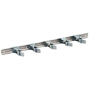 Lehigh SG5 17-Inch Sliding Spring Grip Organizer, Silver