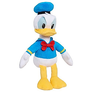 Disney Junior Mickey Mouse Small Plushie Donald Duck Stuffed Animal, Kids Toys for Ages 2 Up by Just Play