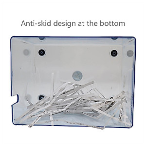 USB Paper , A6 Micro Cut Paper with Letter Opener Function Portable Mini Paper for Paper, Invoices, Receipts, PP Plastic, USB or Battery Powered