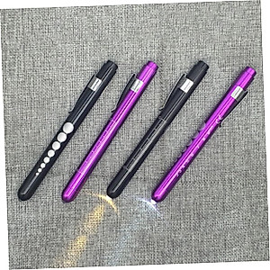 OKUMEYR 2pcs Medical Pen Light Penlights for Nurses Pocket Pen Light Nurse Inspection Torch Rechargable Flashlight Pupil Light Pen LED Nurses Rechargeable Flash Light Rechargeable LED Red