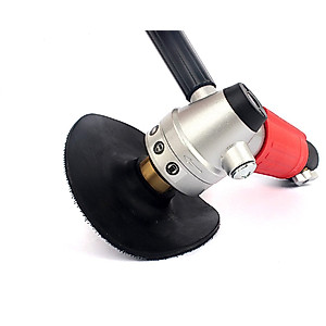 Z-LION 2Pcs Flexible Rubber Backer Pad 5 inch Hook&Loop Back Holder 5/8-11 Thread