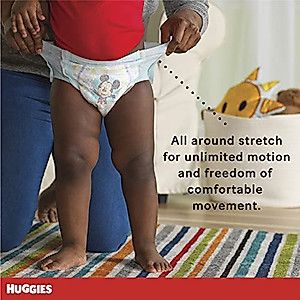 Huggies Little Movers Slip-On Diaper Pants, Size 6, 100 Ct