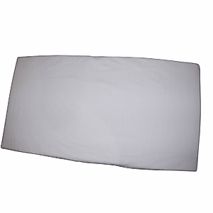 Fitted Bed Sheet for Portable ElanBambino Travel Crib, 23" x 44". Your Baby Will Love The Custom White Cotton Layer of Comfort. Made Exclusively for ElanBambino Mini Portable Cribs (Sold Separately).