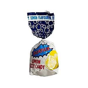 Brioschi Lemon Flavored Effervescent Fizzy Digestive Italian Candies (5.29 oz)