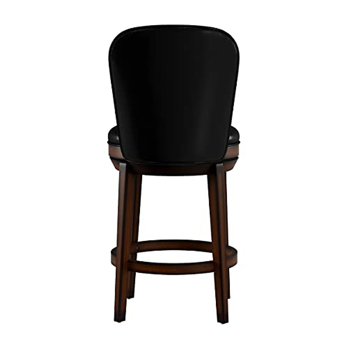 Hillsdale Victoria Swivel Bar Stool, Counter Height, Dark Chestnut