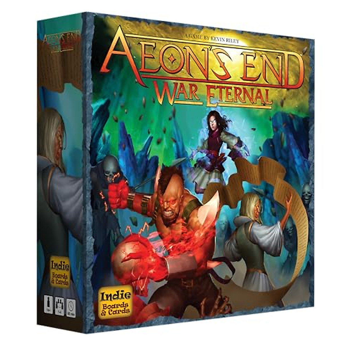 Aeon's End War Eternal - Cooperative Sci-Fi Fantasy Strategy Deck-Building Board Game for 1-4 Players Ages 14+ 60 Minute Playtime by Indie Boards and Cards