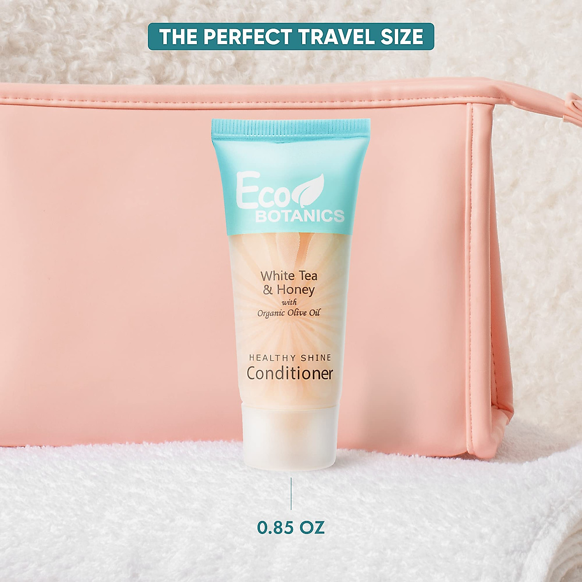 Eco Botanics Travel-Size Hotel Conditioner, 0.85 oz. (Case of 300)