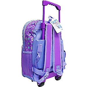 Disney Frozen 2 Elsa & Anna Kids Backpack 16" Rolling/Roller Large Bag 20225