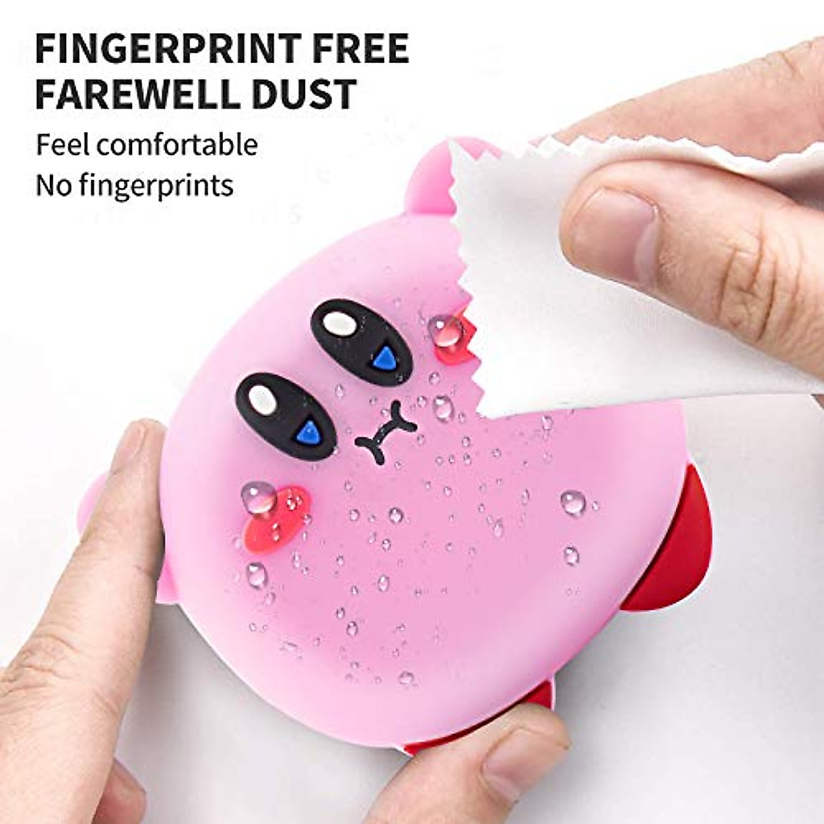 Cute Cover for Galaxy Buds Pro Case/Galaxy Buds 2 Case/Galaxy Buds Live Case, Alquar 3D Cartoon Anime Design Shockproof Silicone Protective Cover for Samsung Buds 2/Buds Pro/Buds Live (New Star Kabi)