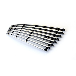 2004-2007 Armada, 04-14 Titan Billet Bumper Grille, Polished, 1 Pc, Bolt-On - PN #25780