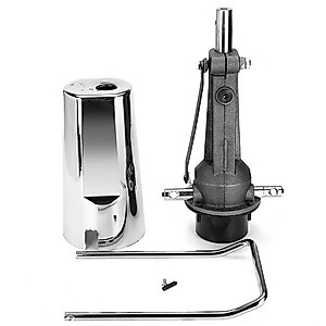 GDAE10 Beauty Equipment - Barber Chair Hydraulic Pump, Adjustable Barber Salon Styling Chair Replacement Lift 4 Screw Chair with Hydraulic Pump, Beauty Chairs for Salon, Black