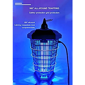 Intelligent Bug Zapper 4200V, 30W with Day/Dusk Control - Kills Mosquito, Pest Trap for Fly Gnat Moth, Insect for Home Garden, 1 Acre Coverage