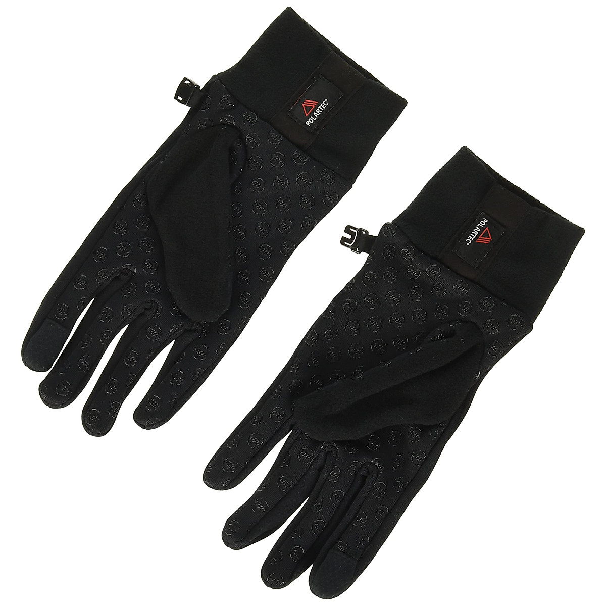 Manzella Power Stretch Touch Tip Glove, Black, Medium/Large