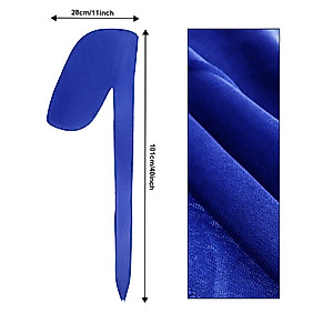 SATINIOR 8 Pieces Silky Durag Caps Elastic Wave Cap Long Tail Headwraps Wide Straps Waves (Red, Grey, Black, Royal Blue), Large