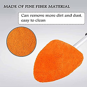 30Pcs Car Care Microfiber Cloths/Microfiber Bonnets/Microfiber Cleaning Covers for Windshield Cleaning Tool, Windshield Cleaner Replaceable Glass Cleaning,Car Window Cleaner Washing Pads Cover Kit