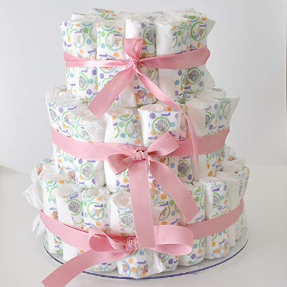 EZ Diaper Cake - Baby Shower Diaper Cake Birthday Cake Kit