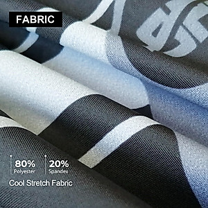 Padded Bike Shorts Men's Cycle Underwear with Padding Bicycle Pants Pockets-Free US XXL Gray Multi