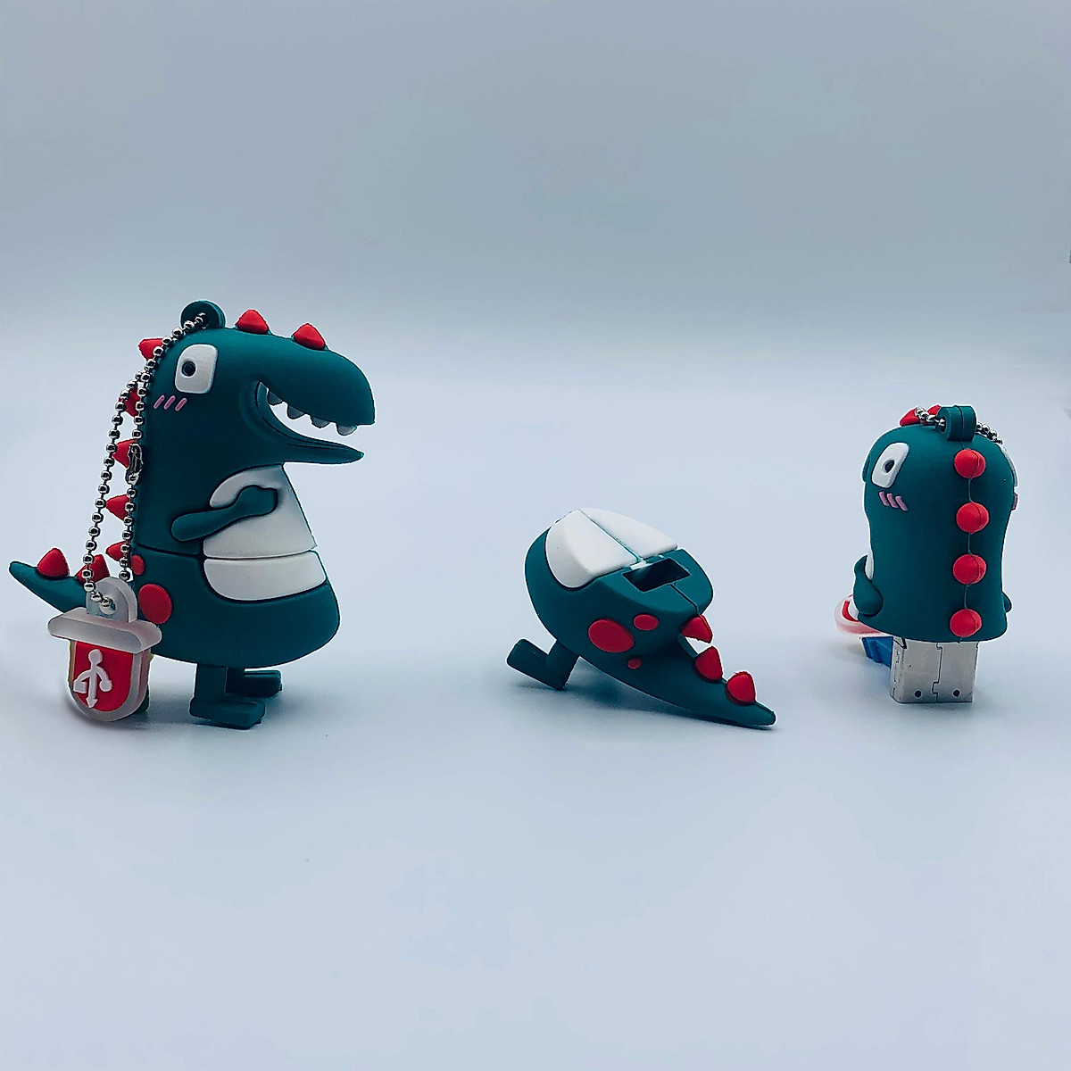 Novelty Flash Drive for Photos - Dino Thumb Drive - 16GB Flash Drive - Dinosaur USB (Dino)