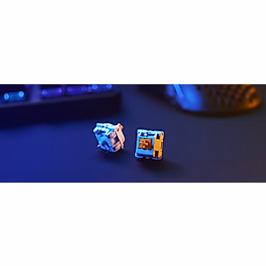 Glorious Panda Switch (Lubed Switches) - 36x Plate Mounted 3 pin Switches for Keyboard - Mechanical Keyboard Switches