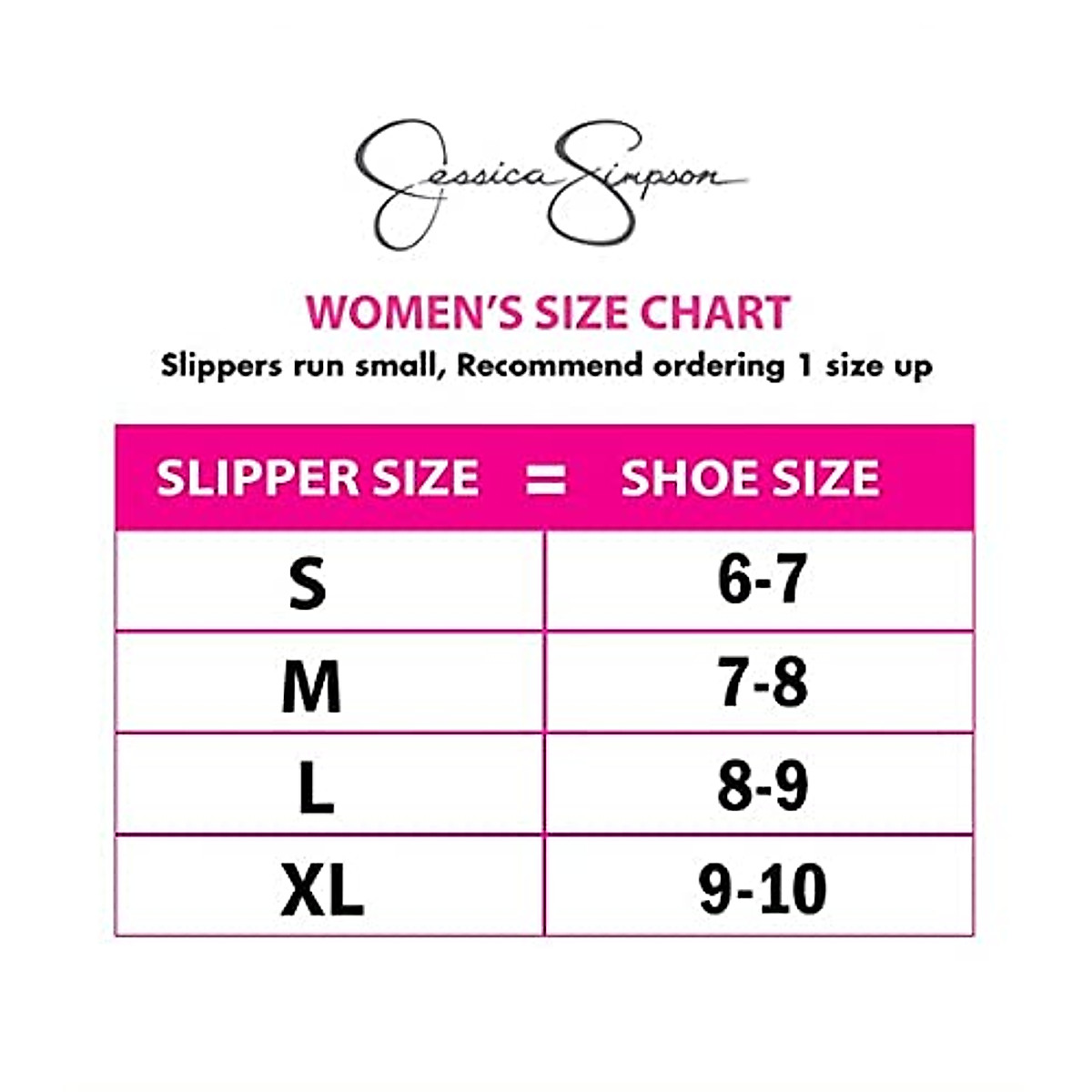 Jessica Simpson Women's Comfy Faux Fur House Slipper Scuff Memory Foam Slip on Anti-Skid Sole, Grey, Small