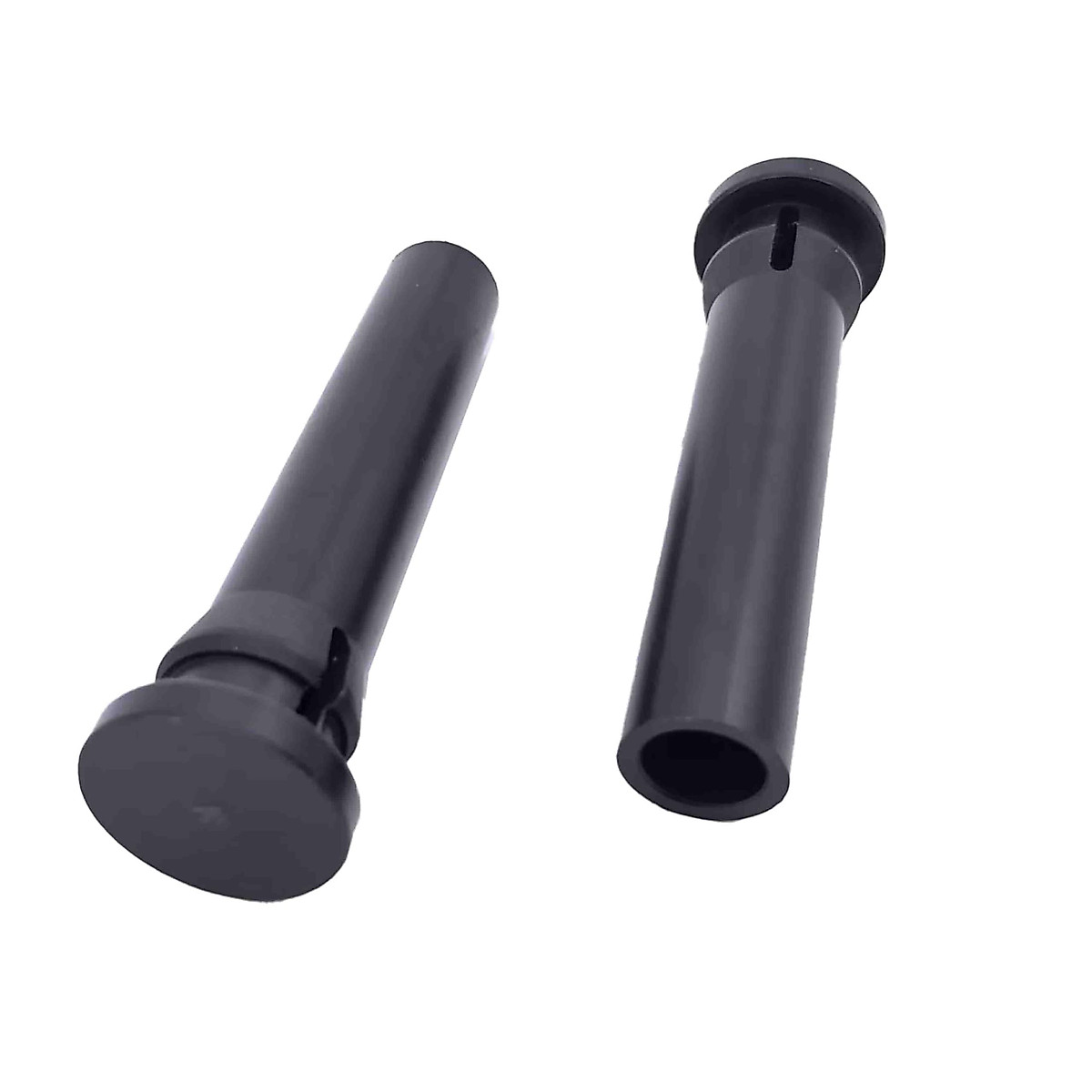 Stronger Wheelie Trash Can Bin Lid Hinge Pins, 2 Pack, for Rehrig Sierra Huskylite 95, Nylon
