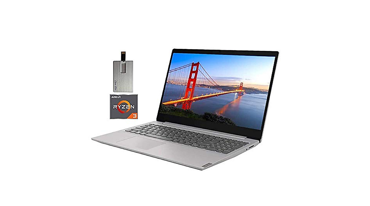 Lenovo 15.6" FHD Laptop - AMD Ryzen 3, 8GB RAM