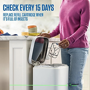 Refills 04 Cartridges Indoor | NO Device Sold Separately - Model 3 (M364A) White (Twin Pack, 4 Cartridges)