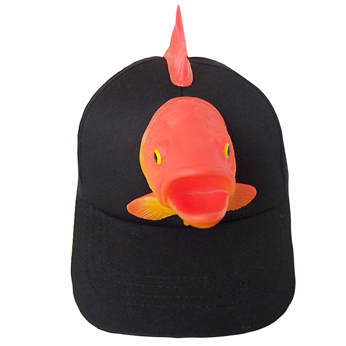 Boys Black Caps Children's Sun Protection Casual Red Fish Baseball Caps/Hat, Kids (S)
