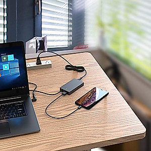 Belker 90w Universal Laptop Charger AC Adapter for Hp Dell Toshiba IBM Lenovo Acer Asus Samsung Sony Fujitsu Notebook Ultrabook with 5V 2A Fast Charging USB Port