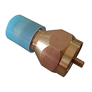 Onlyfire Universal Propane Tank Refill Adapter- Solid Brass Regulator Valve Accessory for all 1 LB Tank Small Cylinders