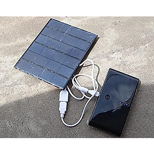 6 Volt Outdoor Solar Panel 580mA Smart Power Supply Phone Battery Charger 165mm x 135mm