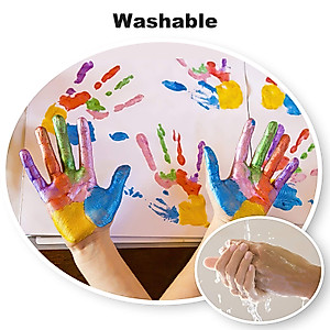 iMustech Finger Paints for Toddlers Non Toxic & Washable, Kids Paint Set for Fun Art Supplies for Preschoolers,Arts & Crafts Supplies (12 Colors Painting)